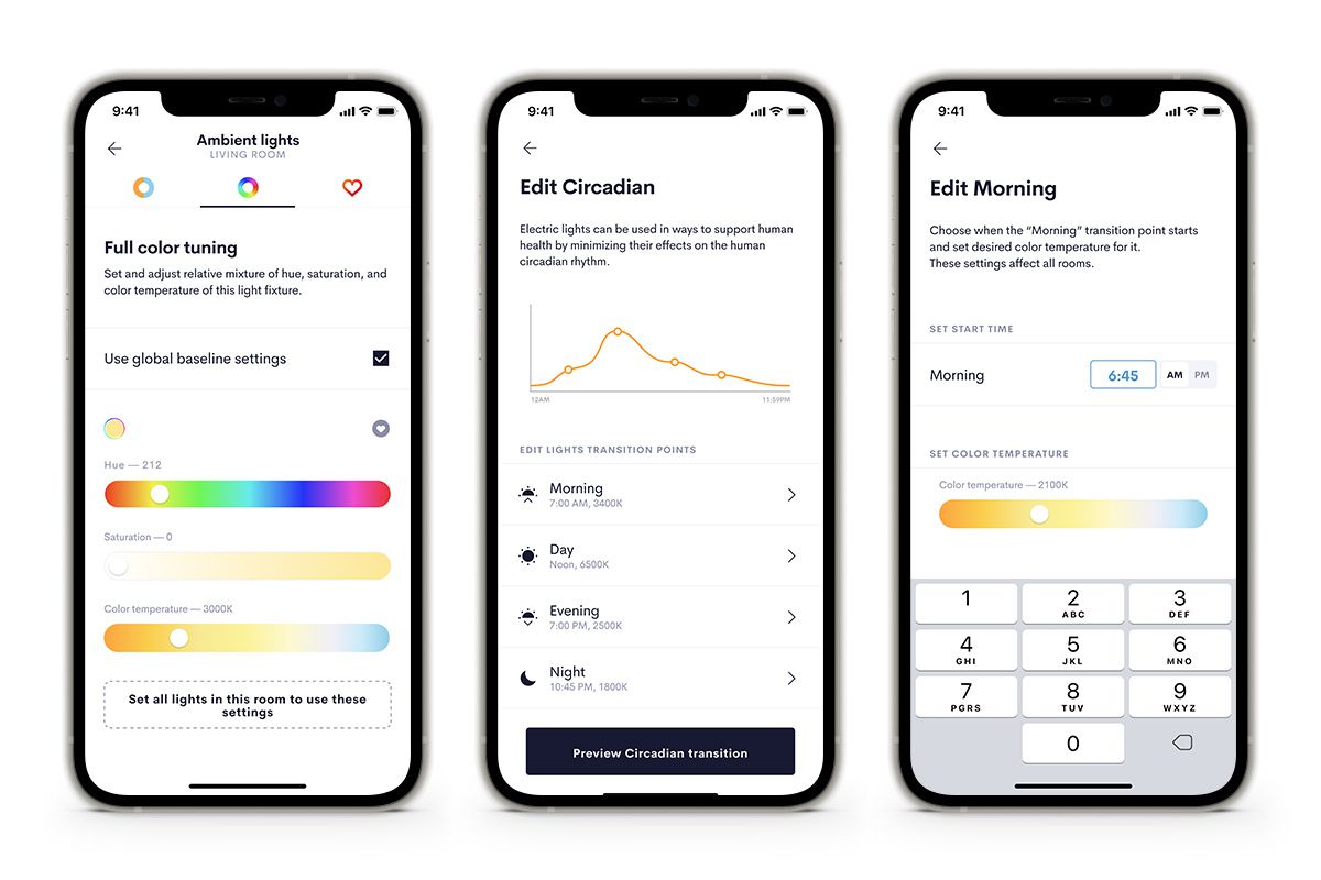 Circadian lighting in the smart home